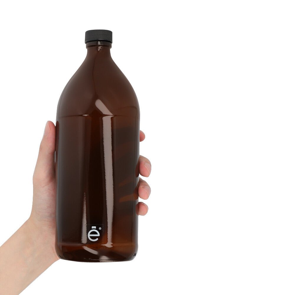 Botella Industrial 1000 Ml Vidrio Tapa Estándar | envaline® – Envaline